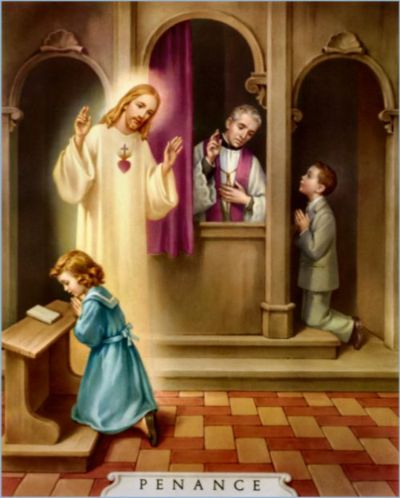 Catholic Confession Art